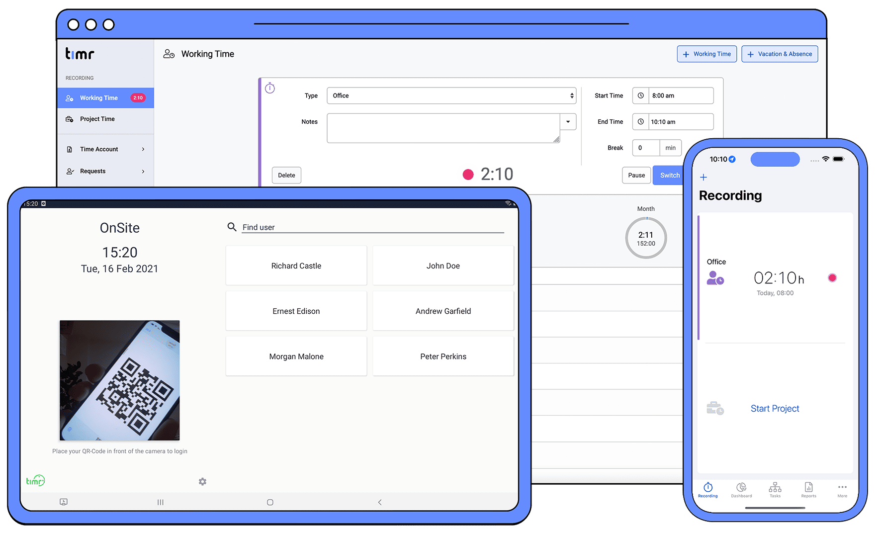 Electronic Time Clock Software